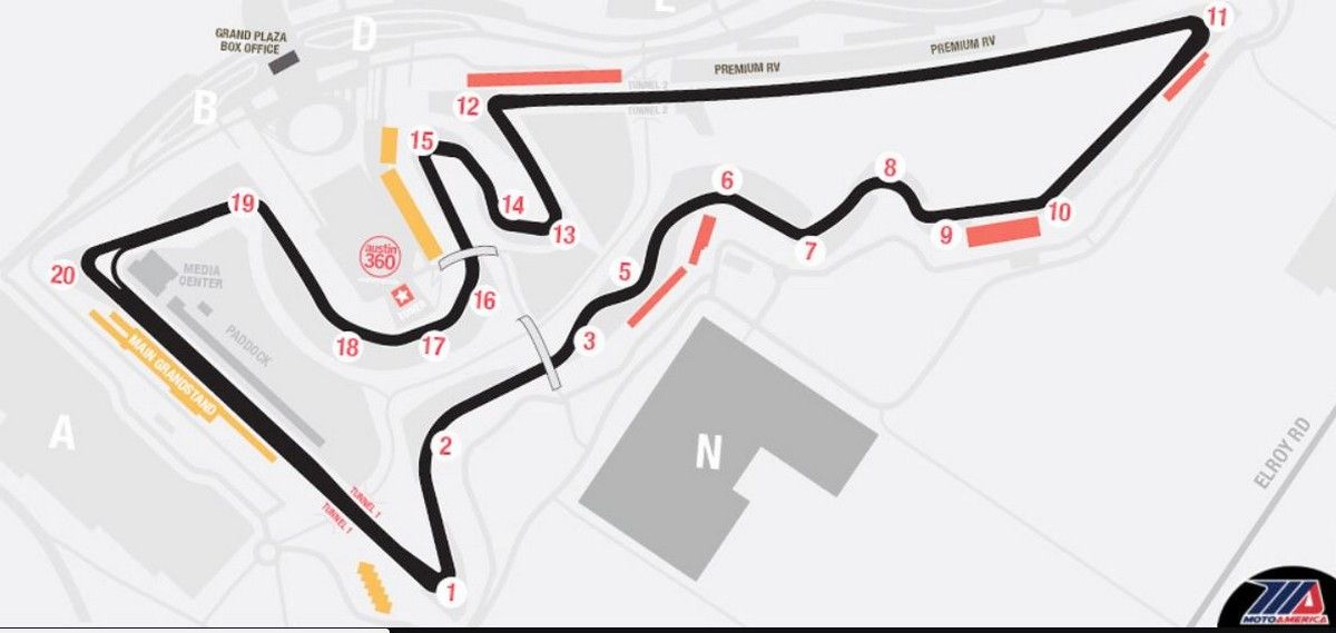 MotoAmerica, Everything is ready for the second round in Austin | GPone.com