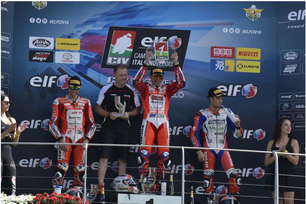 SBK, ELF CIV: Pirro vince al Mugello ed allunga in campionato | GPone.com SBK, ELF CIV: Pirro vince al Mugello ed allunga in campionato | GPone.com