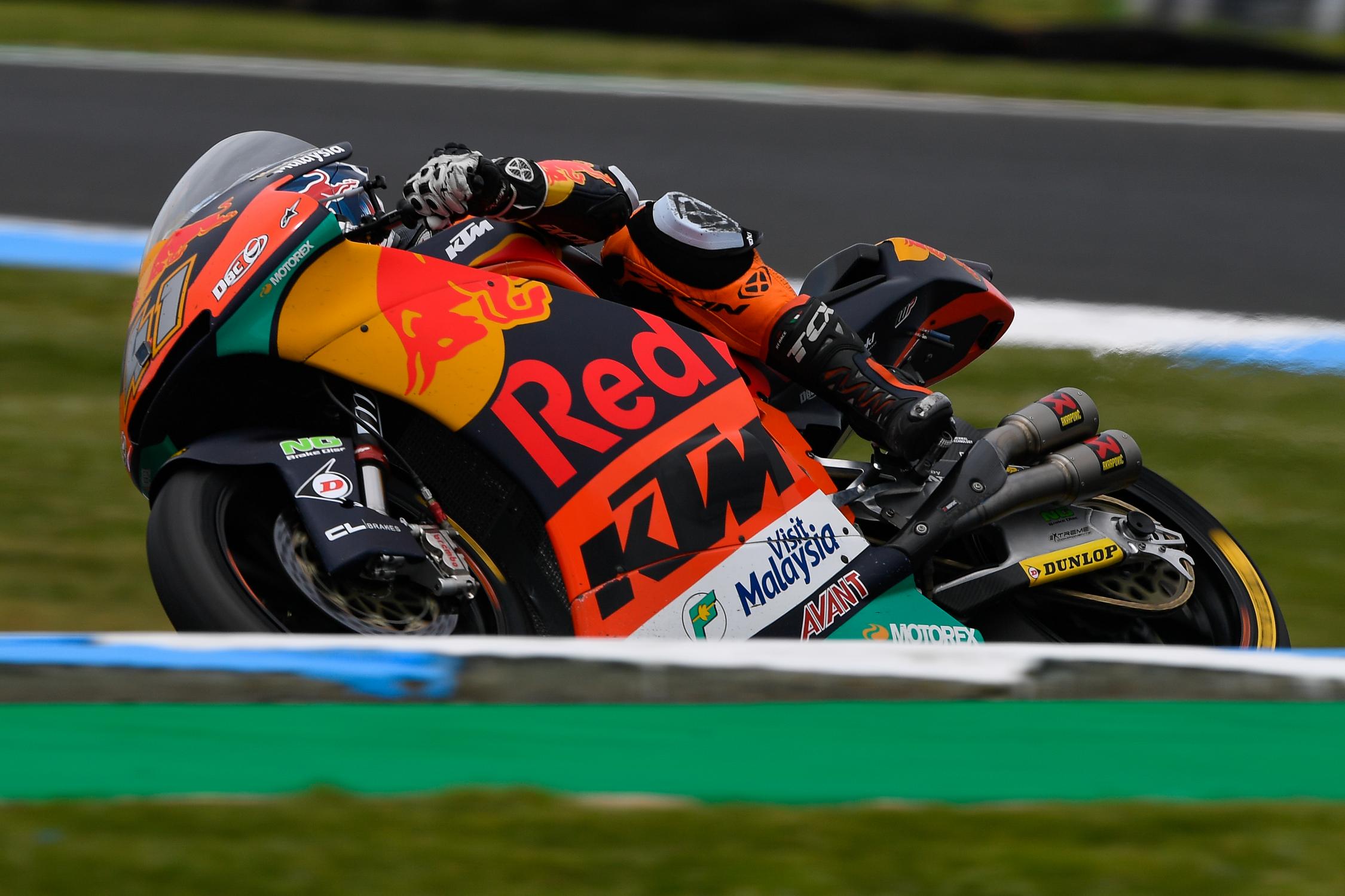 Moto2, FP2: Binder comanda a Philip Island, 4° Bagnaia | GPone.com