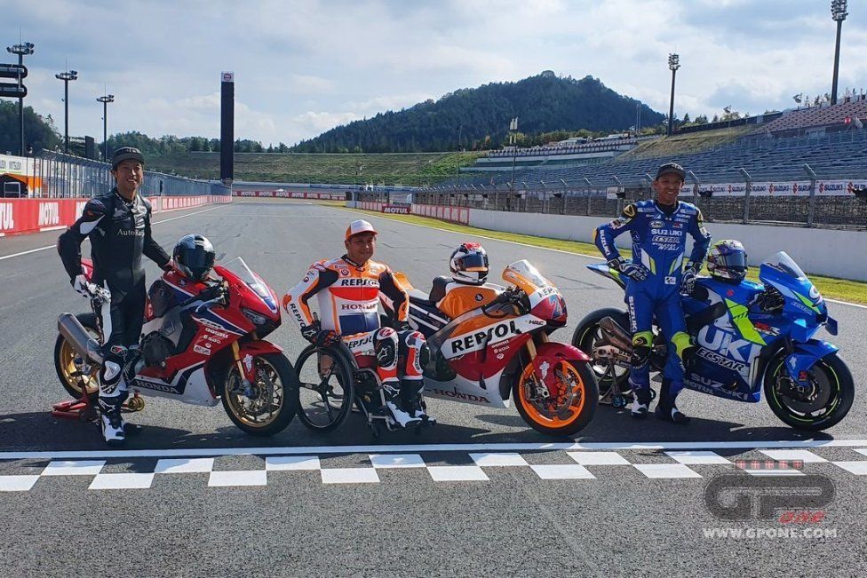 MotoGP, A Motegi Takuma Aoki ritorna in sella con i suoi fratelli ...