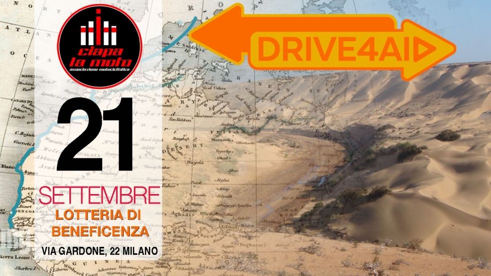 Moto - News, Drive4Aid – Mission to Africa, lotteria benefica a ...