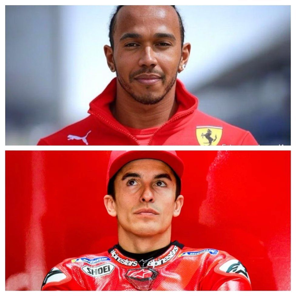 MotoGP, Hamilton and Marquez: two stars in a new sky, Ferrari and ...